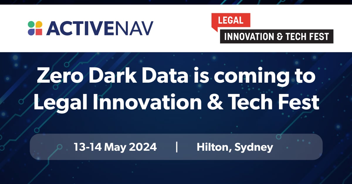 ActiveNav at Legal Innovation & Tech Fest 2024